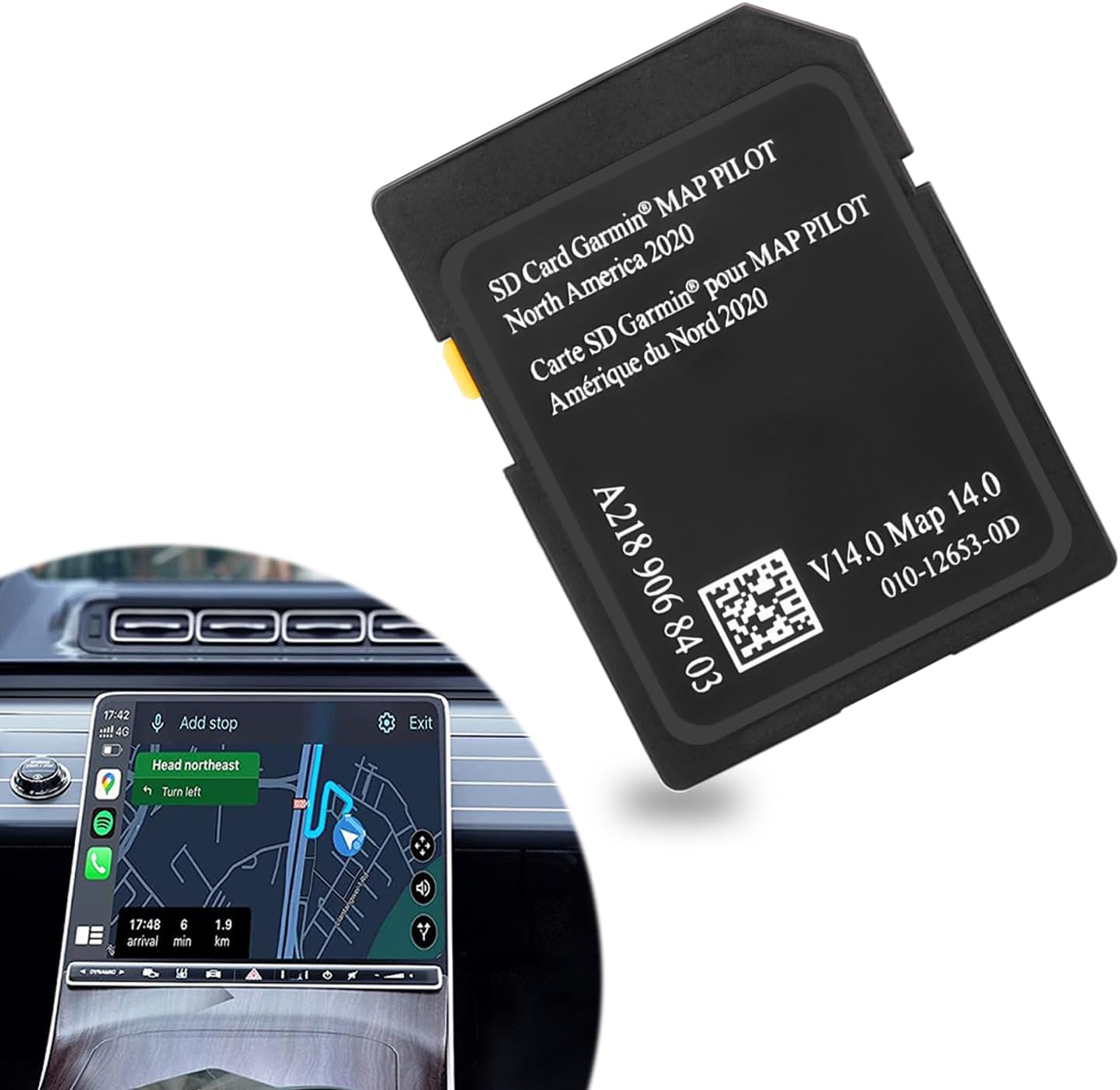 Amazon.com: Mercedes C-Class Compatible GPS Map SD Card, OEM# ...