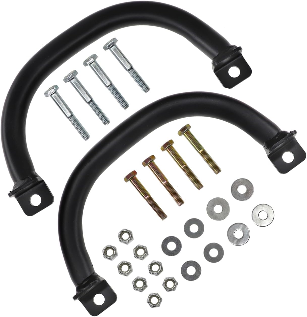 Amazon.com: Angrebuild Golf Cart Grab Handle Set Compatible with for ...