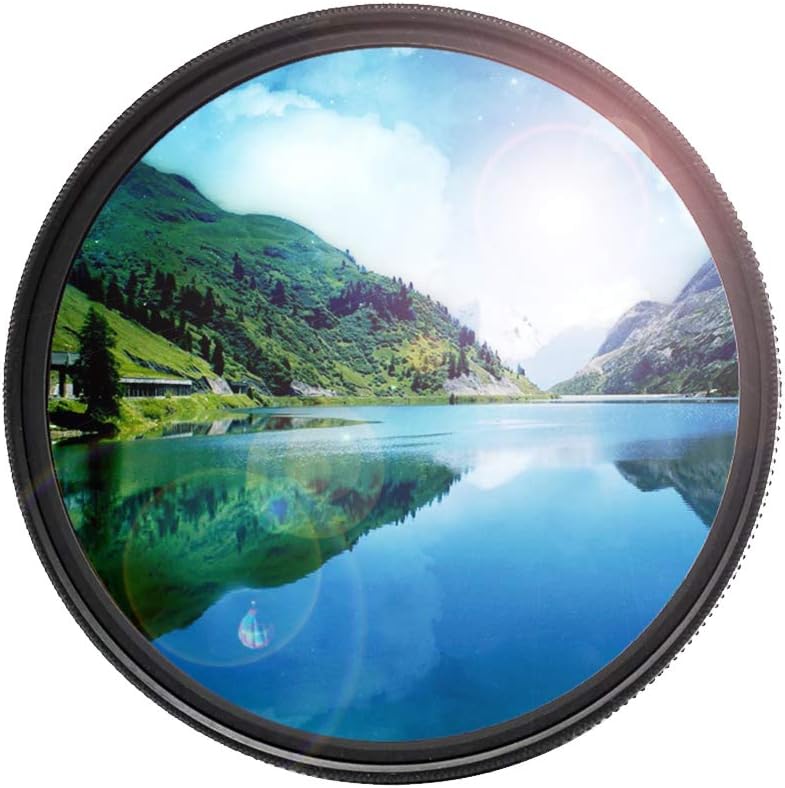 Amazon.com : Amazon Basics Circular Polarizer Camera Lens Filter - 67 ...