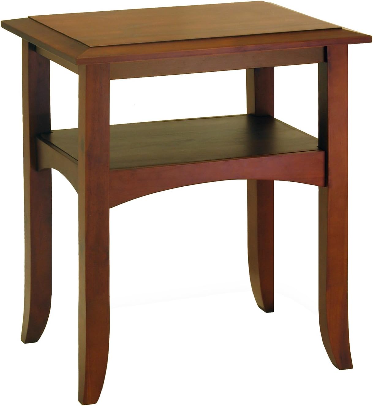 Amazon.com: Winsome Craftsman End Table with Shelf : Home & Kitchen