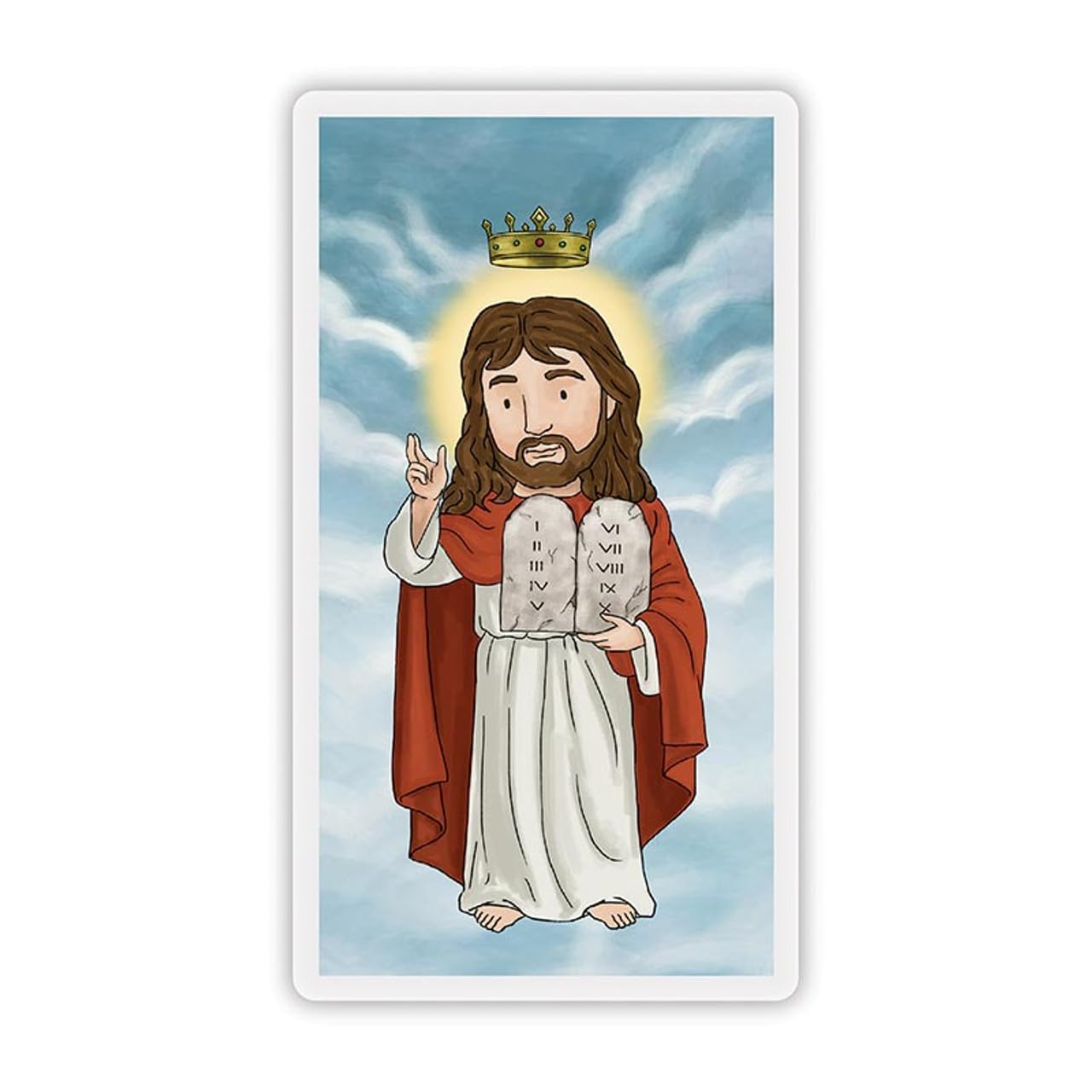 Snapklik.com : Autom Ten Commandments Laminated Educational Holy Cards ...