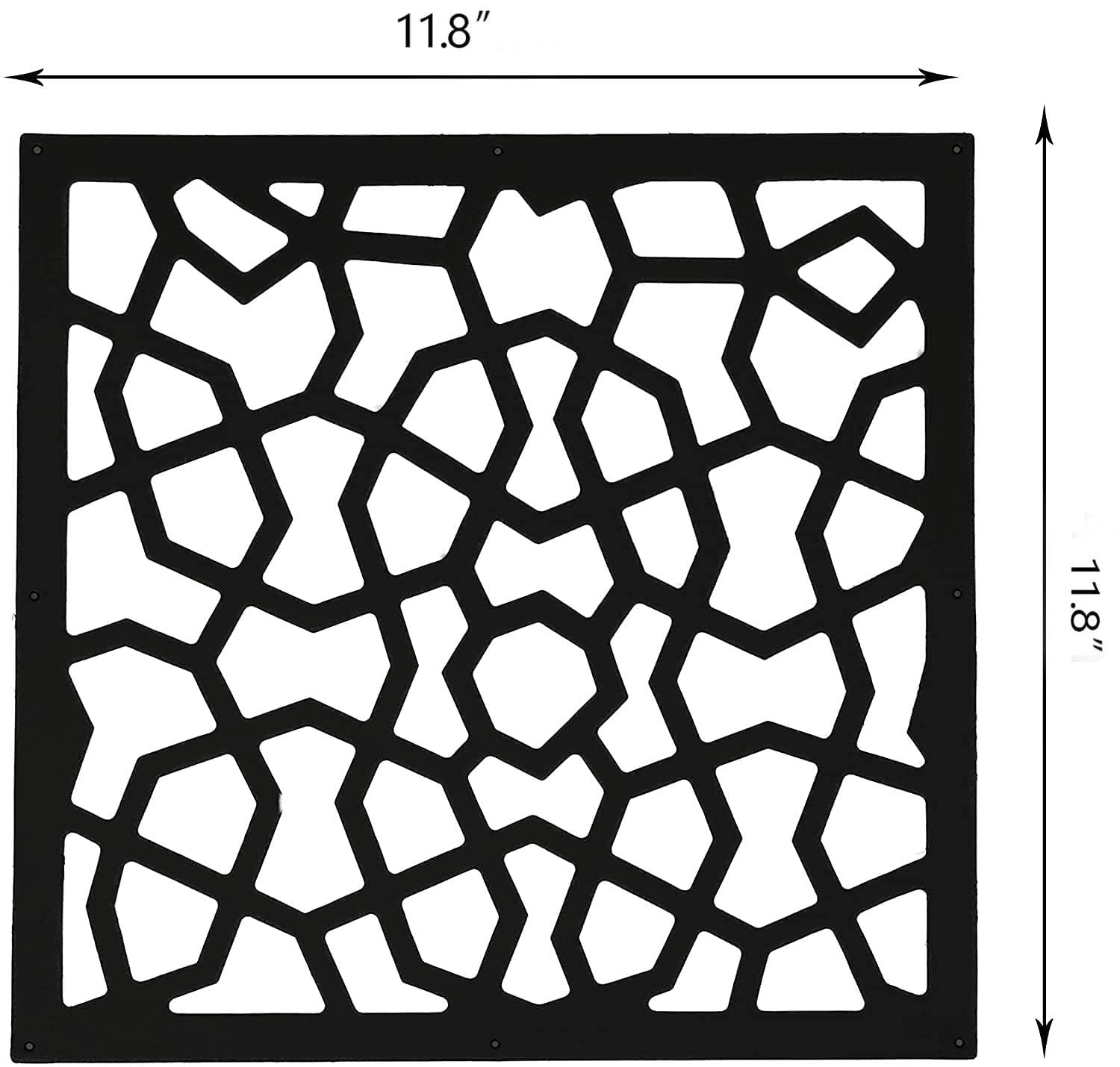 Snapklik.com : 12 Pcs PVC Hanging Room Divider,Thick Decorative Flower ...