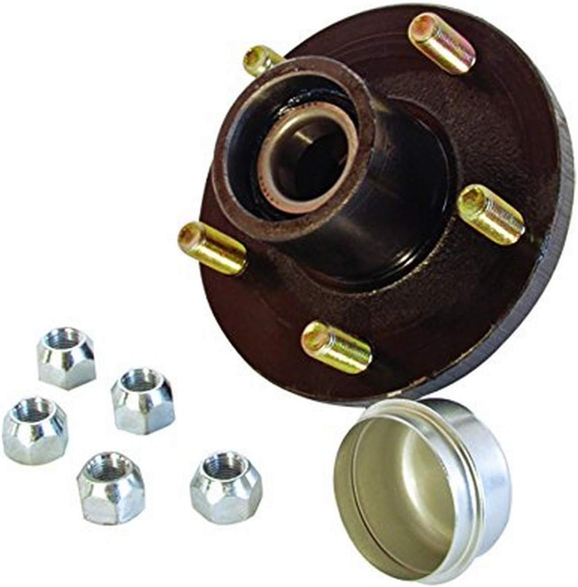 Amazon.com: Carry-On Trailer 5-Bolt Trailer Hub Assembly Kit with 1,750 ...