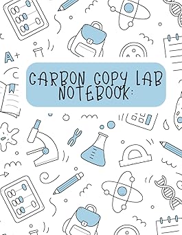 Amazon.com: Carbon Copy Lab Notebook: Organic Chemistry Notebook, Large ...