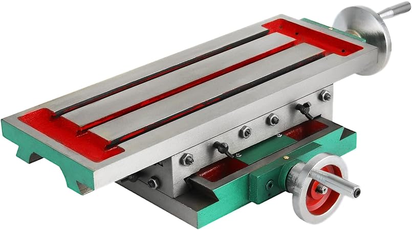 VEVOR Milling Table 17.7×6.7Inch Compound Slide Milling Table ...