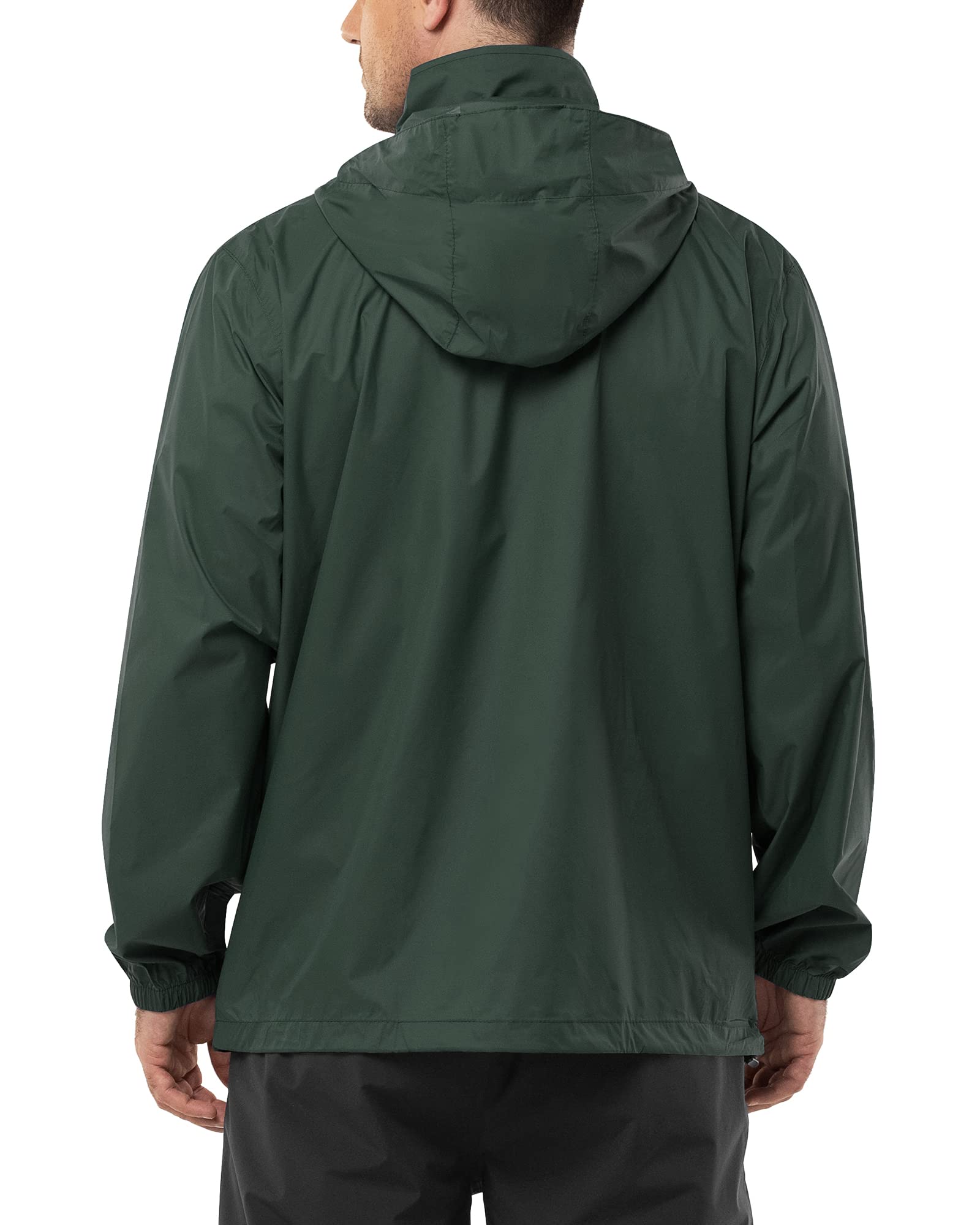 Snapklik.com : Outdoor Ventures Mens Rain Jacket Waterproof Lightweight ...