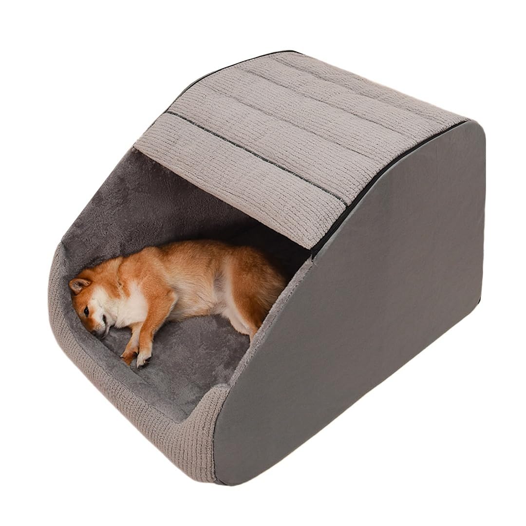 Amazon.com : Extra Large Dog Bed House, Cozy Dog House Indoor, Plush ...