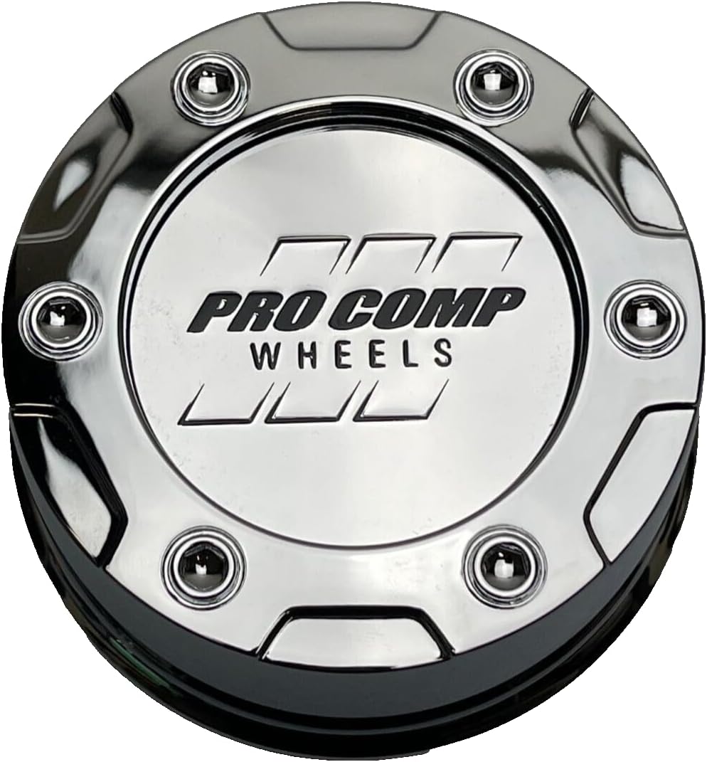 Amazon.com: PRO COMP Chrome Snap in Wheel Center Cap 7342142 8342141 ...