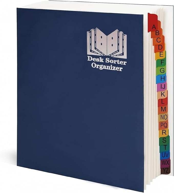 Amazon.com : A-Z Accordion File Organizer - Alphabetical File Organizer ...