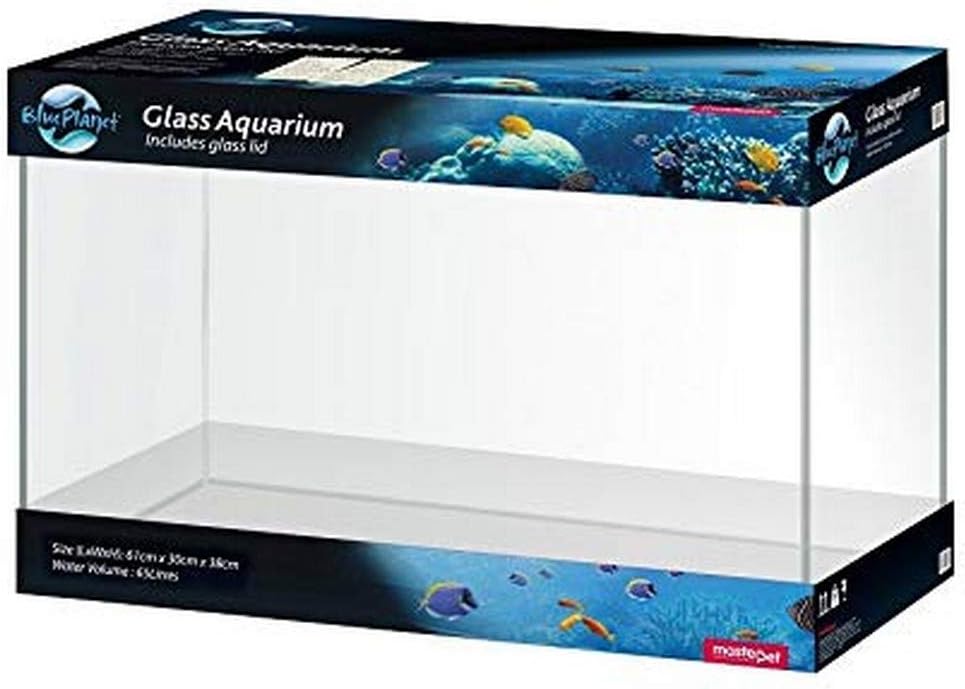 Blue Planet Glass Aquarium, 65 Litre Water Capacity : Amazon.com.au ...