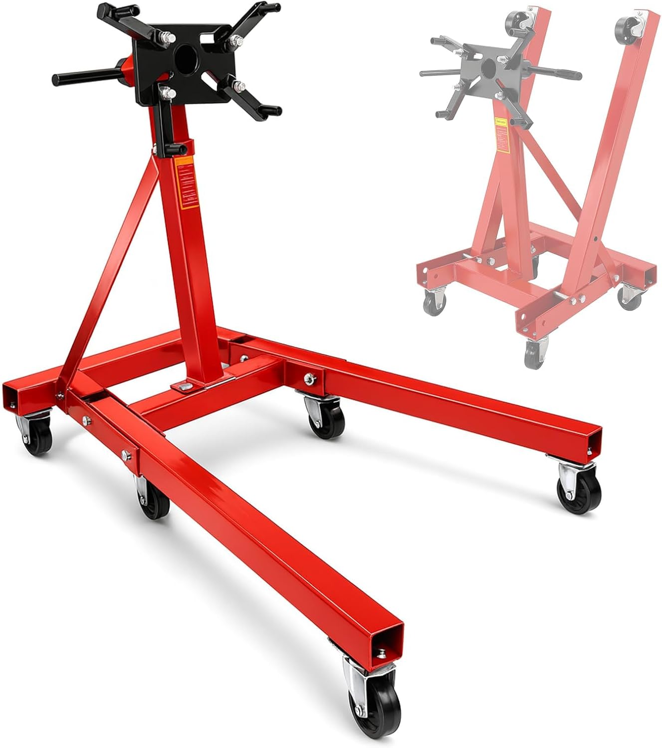 WUDLEP Engine Gearbox Support Stand with Folding Function, 2000Lbs ...