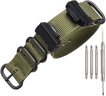 Amazon.com: XBHWS Nylon Strap Adapter Compatible with Casio G-Shock ...
