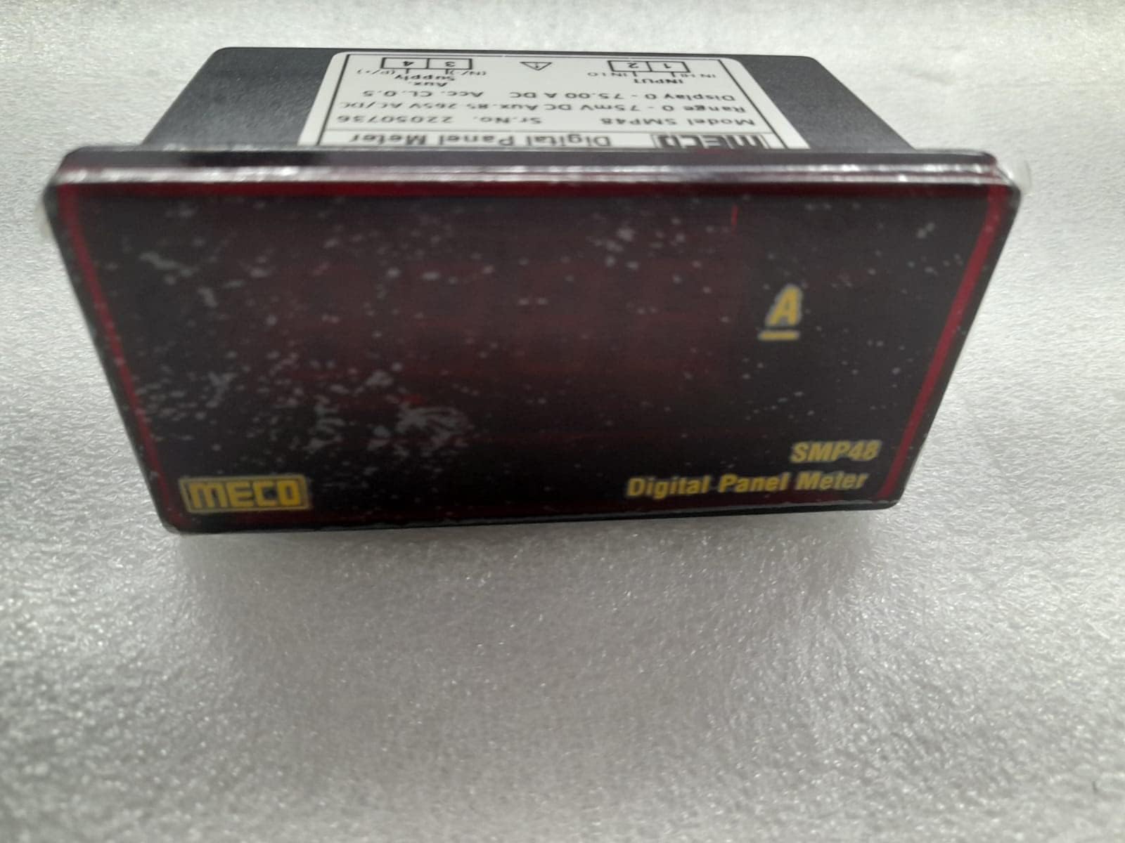 MECO SMP48 Digital Panel Meter 75.00mV DC (48 x 96mm) : Amazon.in ...