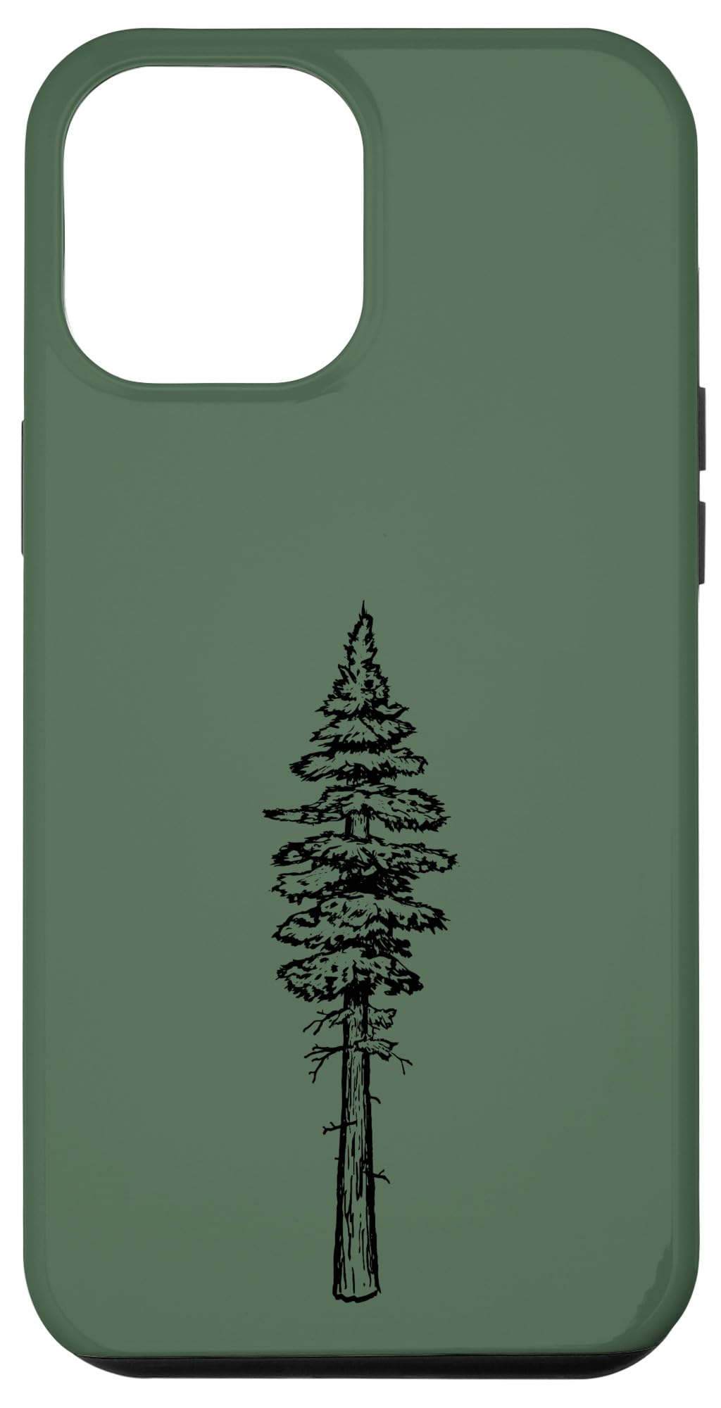 Simple Pine Tree Illustration