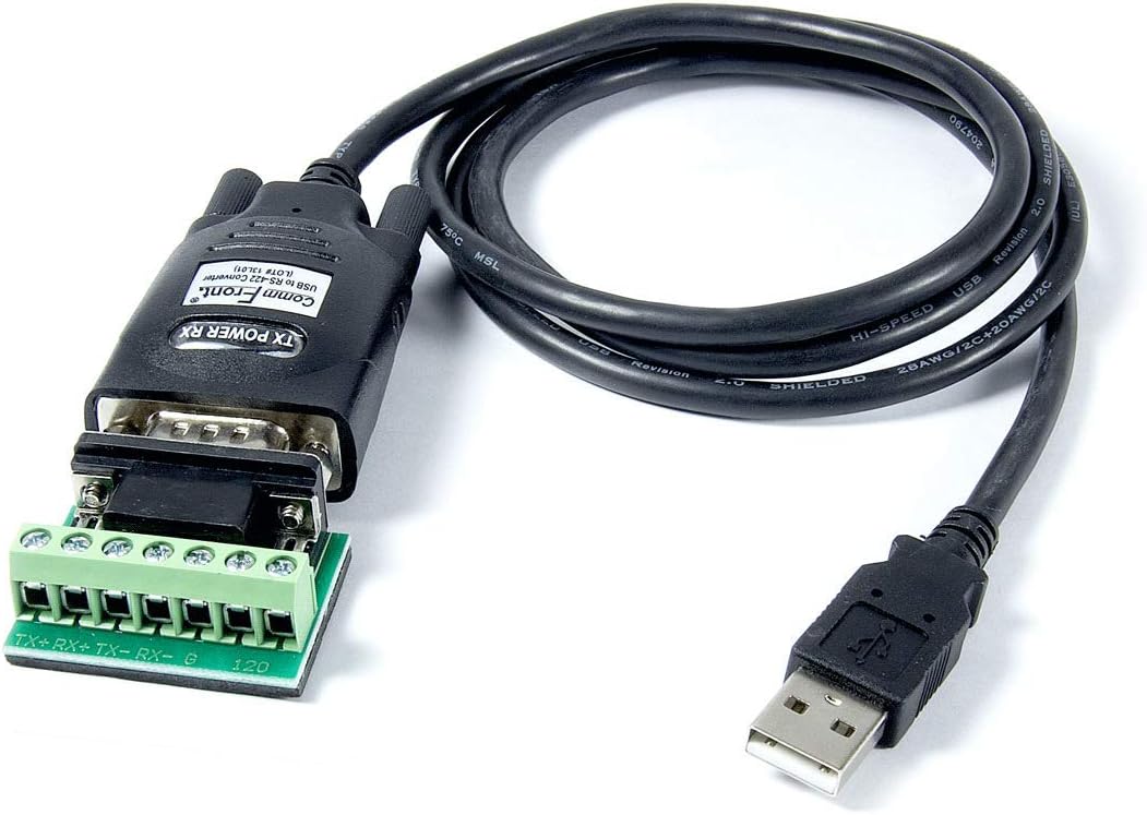 Amazon.com: COMMFRONT USB to 4-Wire RS422 / RS485 Adapter, FTDI Chipset ...