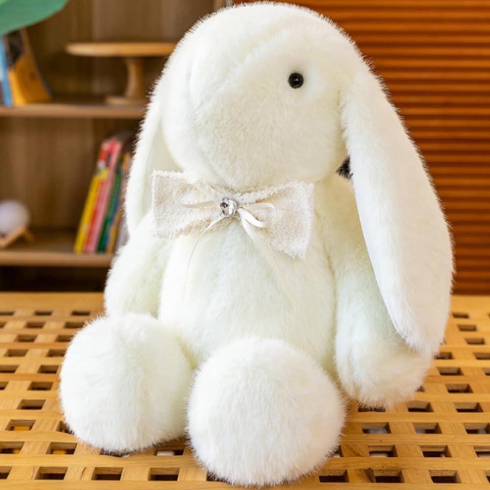 Amazon.com: OUKEYI Plush Bunny，13.7“/35cm Cute Rabbit Plush Toy ...