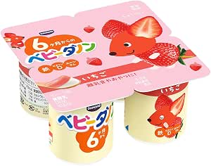 Amazon.co.jp: (Refrigerated) Baby Danone, Strawberry, Yogurt, 1.6 oz ...