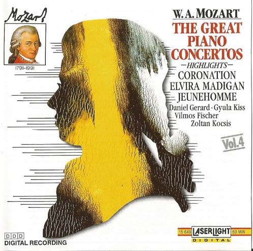 Mozart: The Great Piano Concertos, Vol. 4: Amazon.co.uk: CDs & Vinyl
