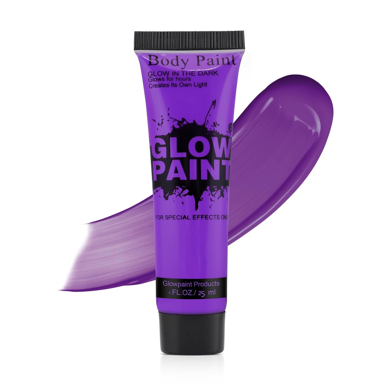 Amazon.com: Glow in the Dark Face Paint Tube - 0.85 oz / 25ml Halloween ...