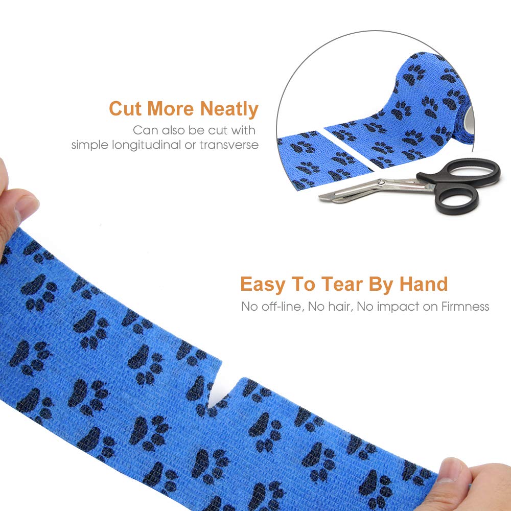 Snapklik.com : AUPCON Vet Wrap Cohesive Bandages Bulk Self Adhesive ...