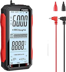 ETURBEV FS899C Rechargeable 4.8 Inch Large Screen 6000 Counts Smart ...