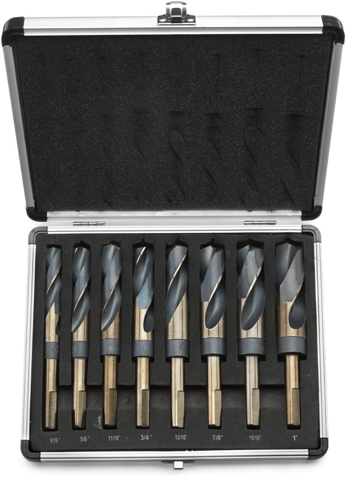 Neiko Pro® Plata y Deming Juego de brocas, Juego de 8 piezas : Amazon.com.mx: Herramientas y ...