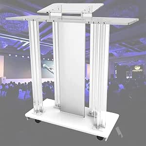 Amazon.com: EESHHA Lectern Podium Acrylic Lectern Pulpit Clear Or Bible ...