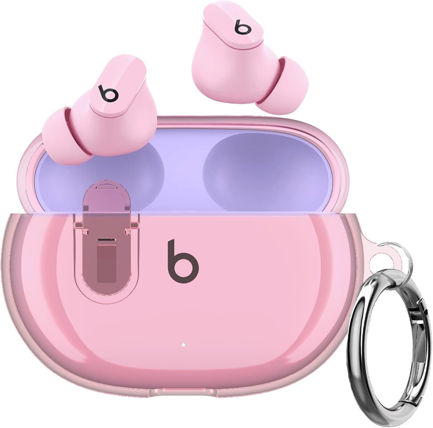 Amazon.com: Olytop for Beats Studio Buds/Buds + Clear Case with Lock ...