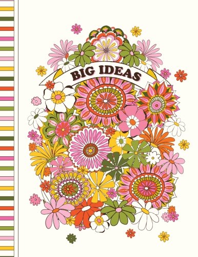 Big Ideas Notebook: 8.5" x 11" Soft-Cover Notebook With Ruled Lines on ...