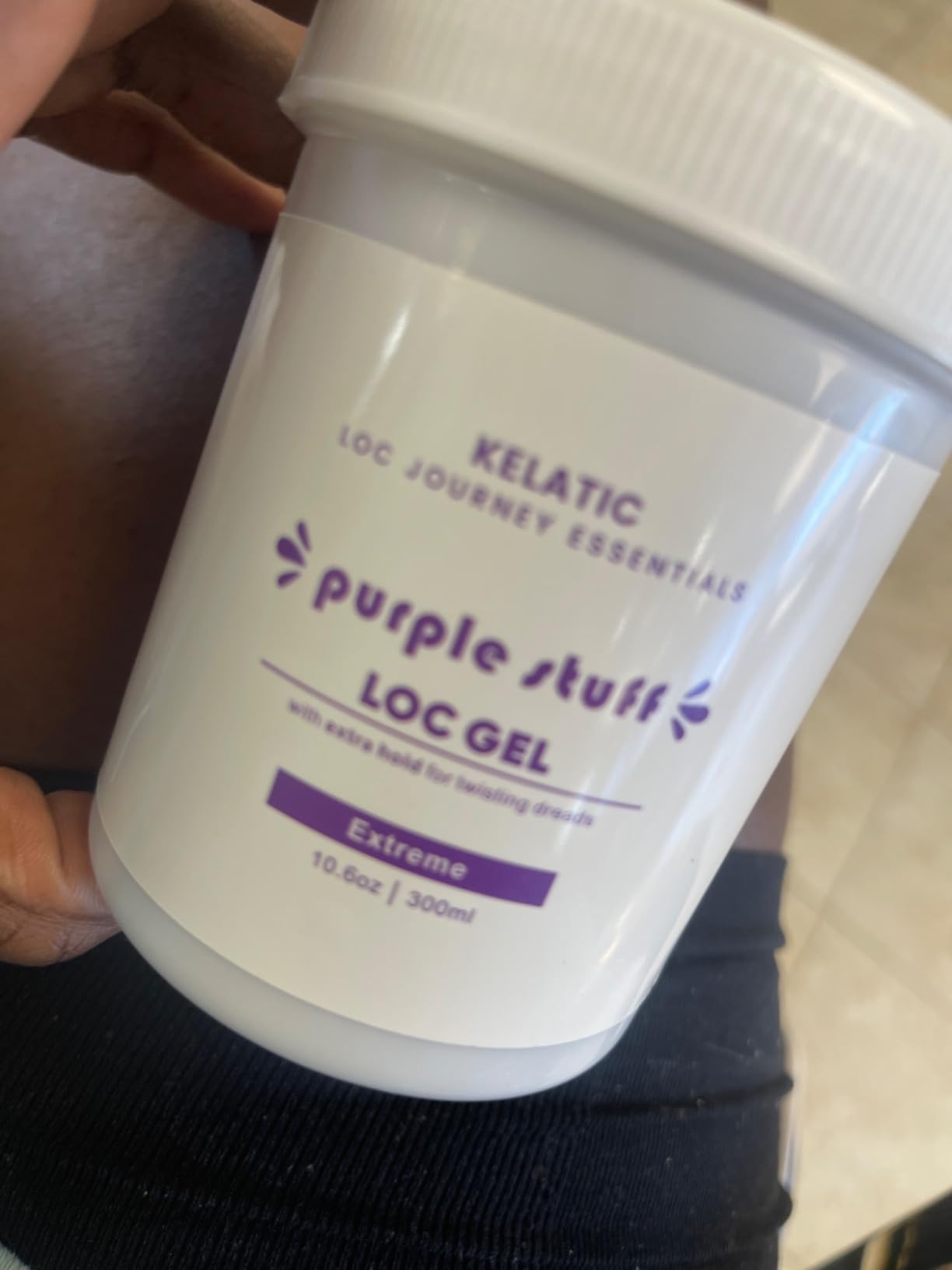 Amazon.com : Kelatic Purple Stuff ORIGINAL Locking Loc Gel for Dreads ...