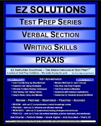EZ Solutions - Test Prep Series - Verbal Section - Writing Skills ...