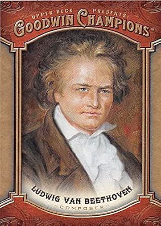 Ludwig Van Beethoven trading card (Composer Germany ) 2014 Upper Deck ...
