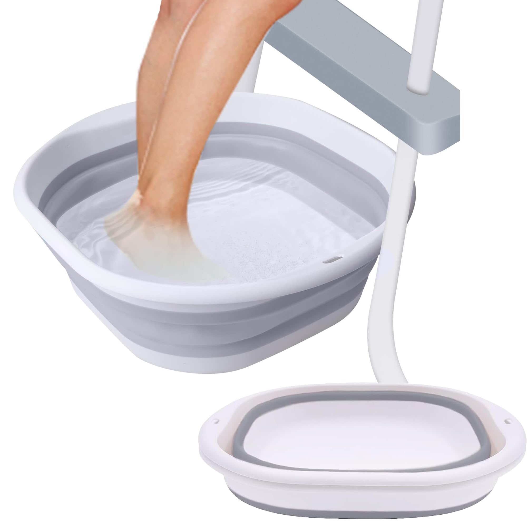 Amazon.com: ESEHGS Portable Pool Foot Bath,Collapsible Pool Foot Wash ...