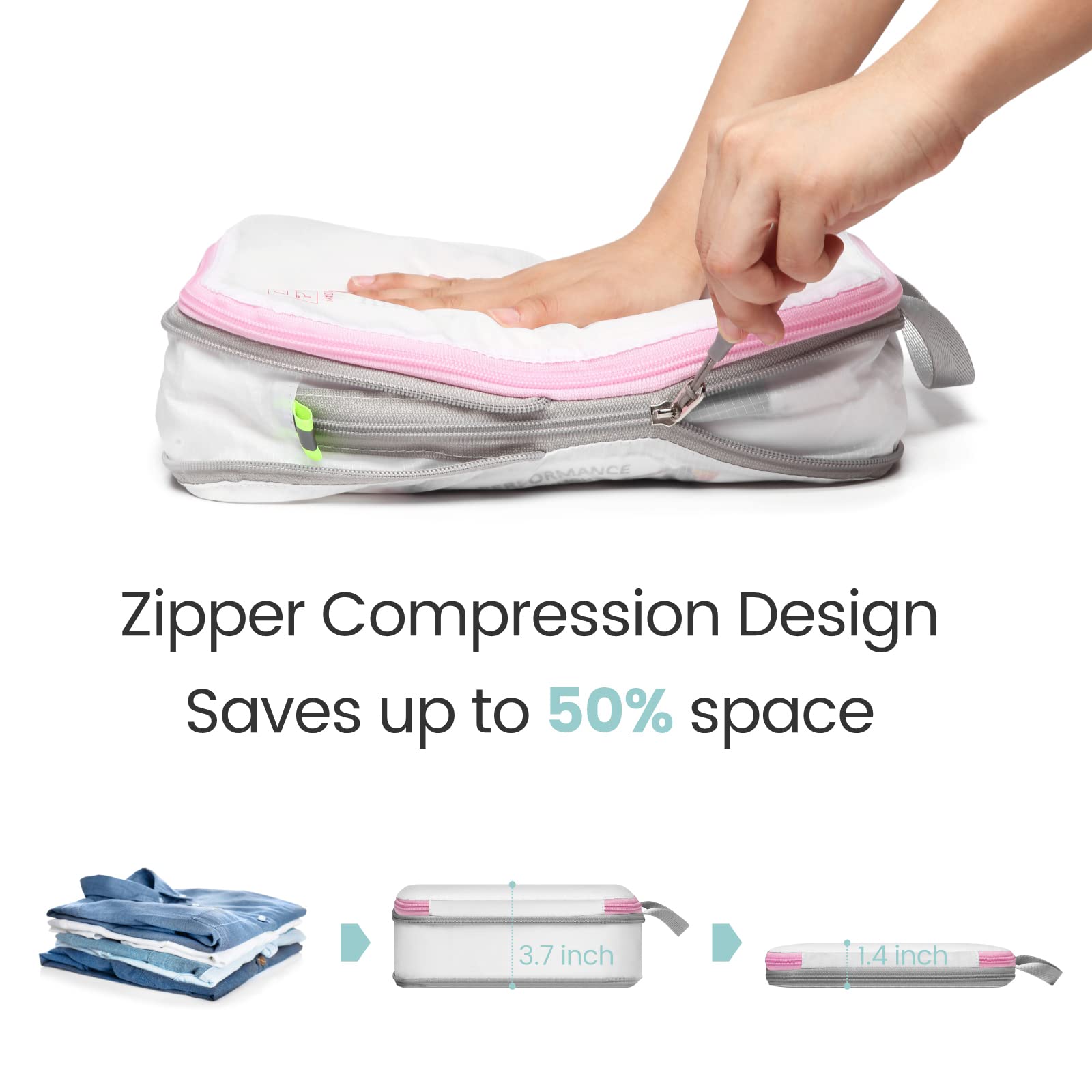 Snapklik.com : Cambond Compression Packing Cubes For Travel, 5 Pack ...