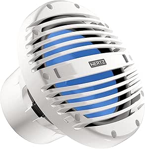 Amazon.com: HERTZ HMS 10 B4-LD-W - 10" 4-Ohm Marine Subwoofer with RGB LEDs, Black Classic ...