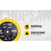 DEWALT Disco Diamantado para Esmeriladora 14" (356mm), DW8500 : Amazon ...