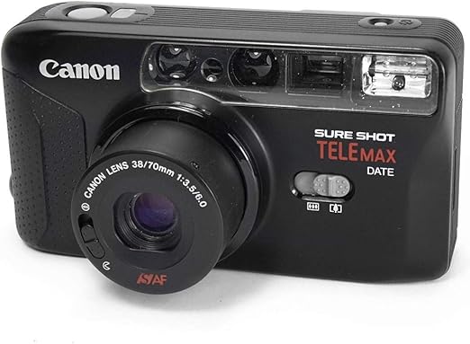 Amazon.com : Canon Sure Shot 35MM TELEmax Point and Shoot Film Camera ...