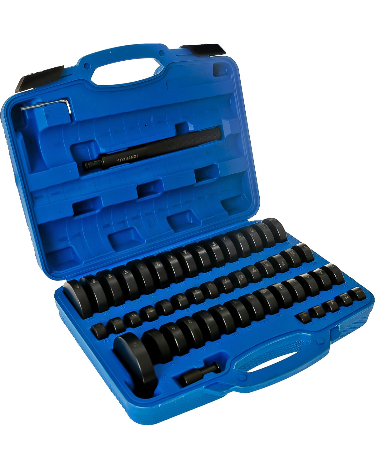 SIXIWANZI 52PCS Bushing Press Kit, Heavy Duty Bushing Bearing and Seal ...