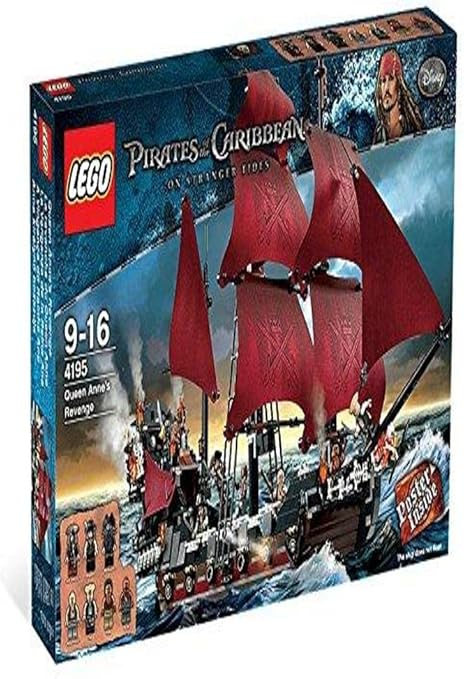 Amazon.com: LEGO Queen Anne's Revenge 4195 : Toys & Games