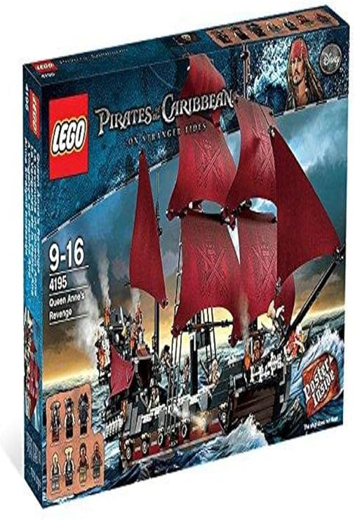 Amazon.com: LEGO Queen Anne's Revenge 4195 : Toys & Games