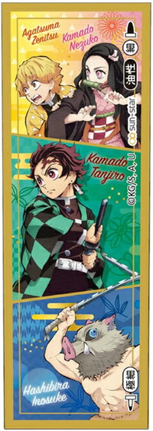 SUN-STAR Demon Slayer Name, Rotulador de tinta permanente, negro ...