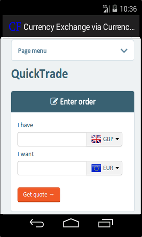 Currency Exchange CurrencyFair - App on Amazon Appstore