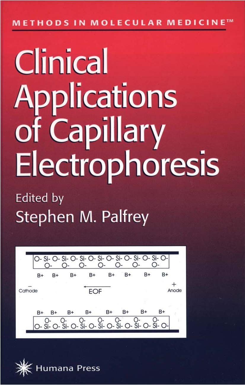 Clinical Applications of Capillary Electrophoresis (Methods in ...