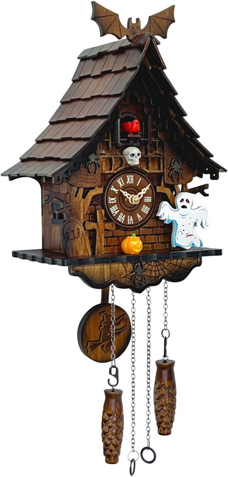Amazon.com: Cuckoo Clock for Wall Art: Halloween Decorations, Volume ...