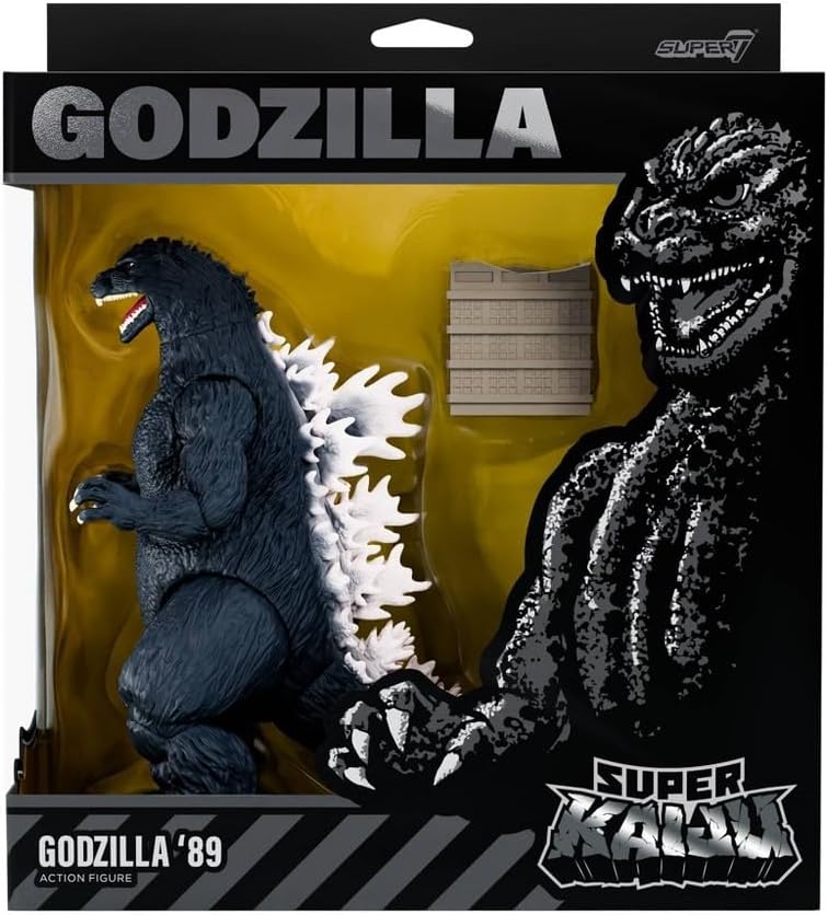 Amazon.com: Super7 Godzilla 1989 Figurine, Green, 5.5 Inches Tall ...