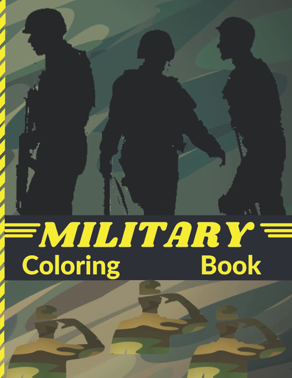 MILITARY coloring book: An military Coloring Book for adults and Kids ...
