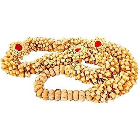 S3A Chandan Haar Mala Garland| Sandal Wood Chandan Traditional mala for ...
