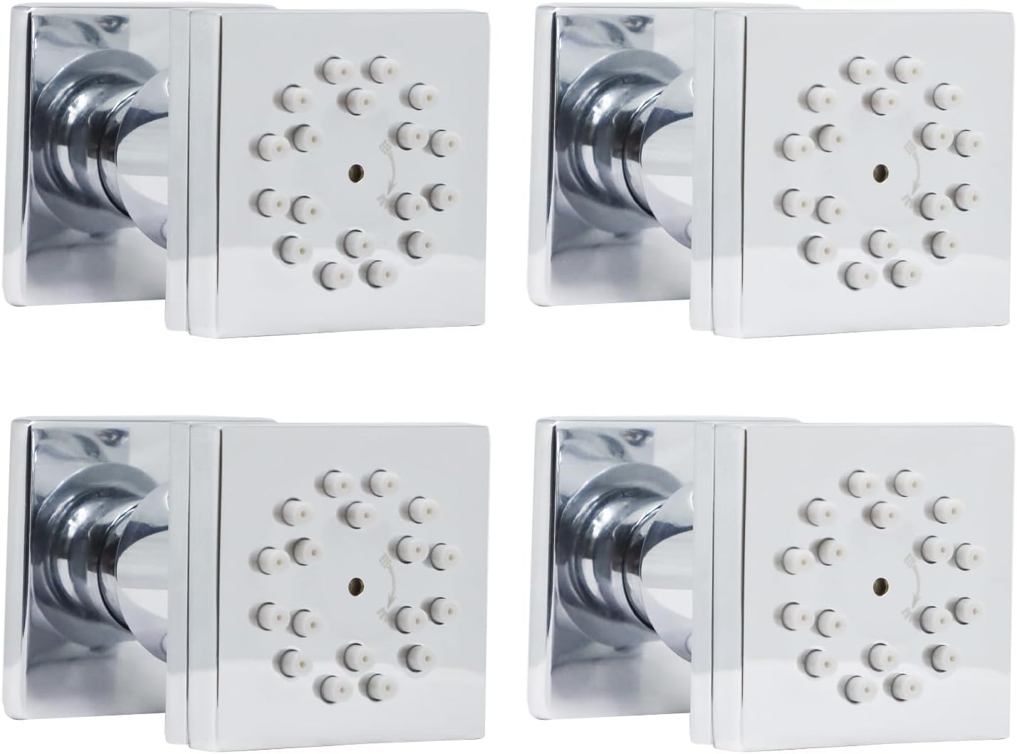 Drettyer 2-Function Shower Body Sprays Jet High Pressure Wall Mount ...