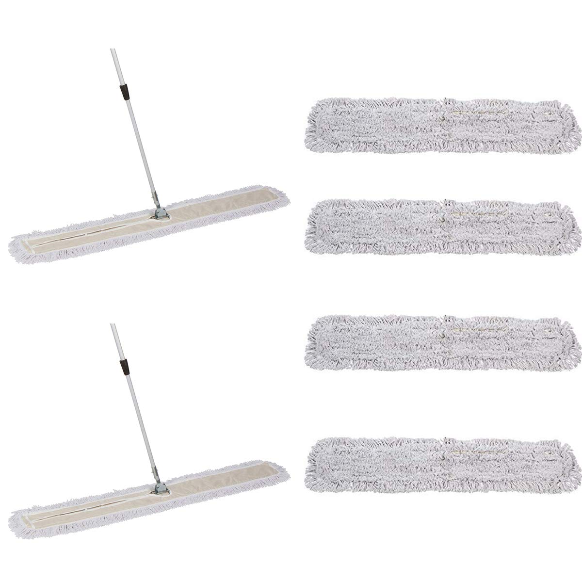 Amazon.com: Tidy Tools 60 Inch Dust Mop with Extendable Metal Handle ...