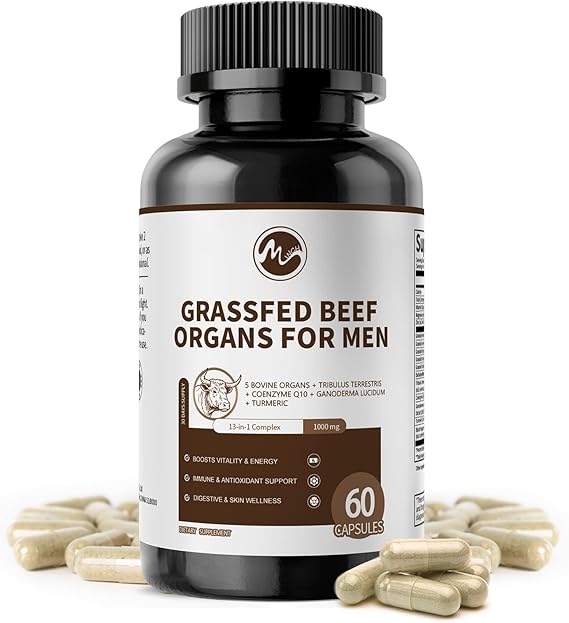 Amazon.com: M inch Beef Organs Supplement, Beef Liver, Kidney, Heart ...